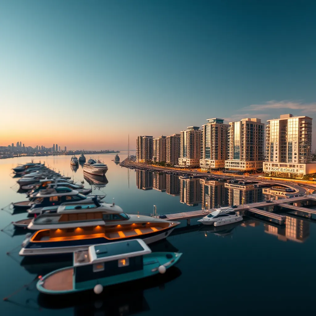 Explore the Dubai Maritime City Map and Insights