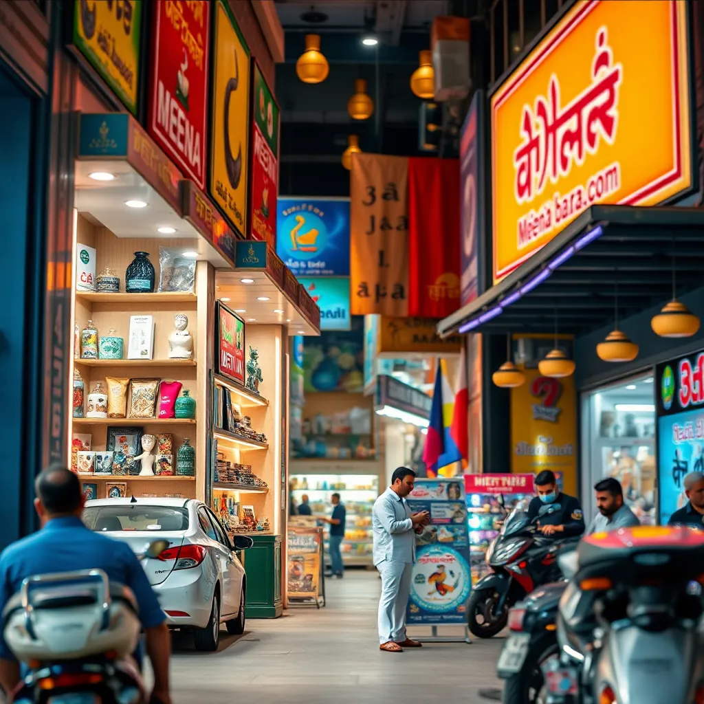 Discovering Meena Bazaar's Location in Dubai